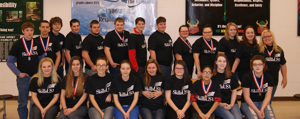 Jeff Tech sends three to a state competition; names Student of the Month