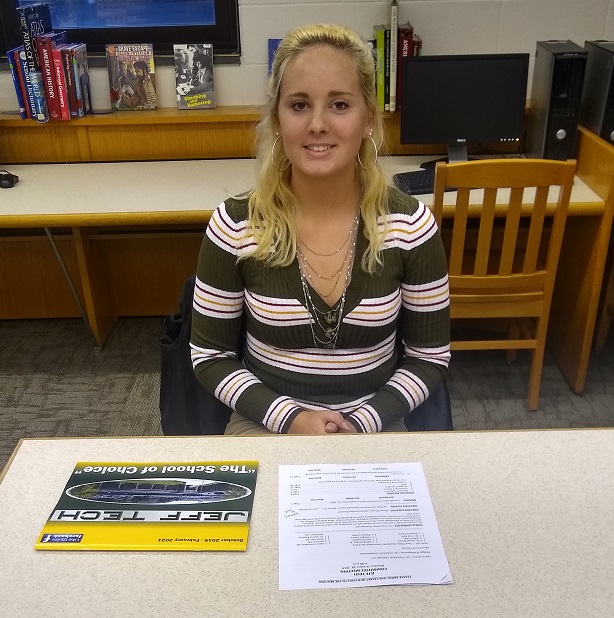 Jeff Tech Operating Committee welcomes student member