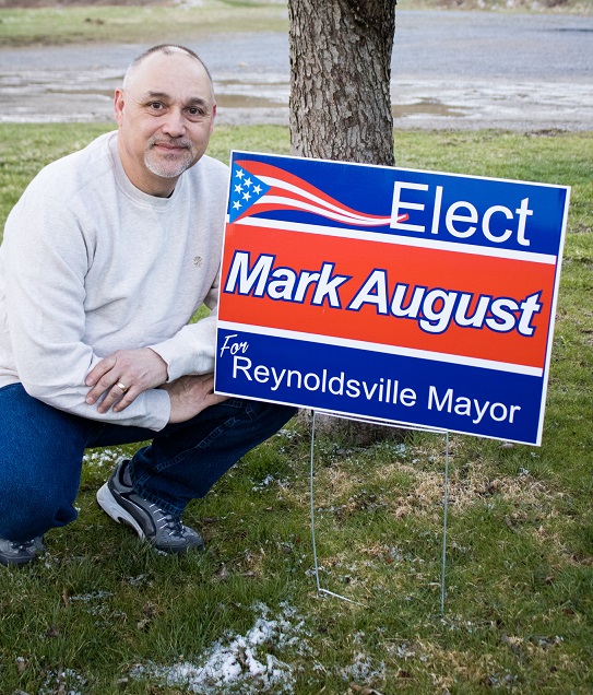 Mark August announces candidacy for Mayor of Reynoldsville