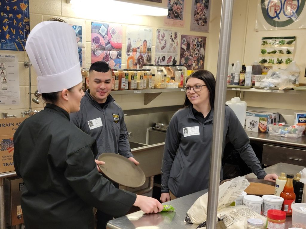 Jeff Tech Culinary Arts students take the MRE Challange